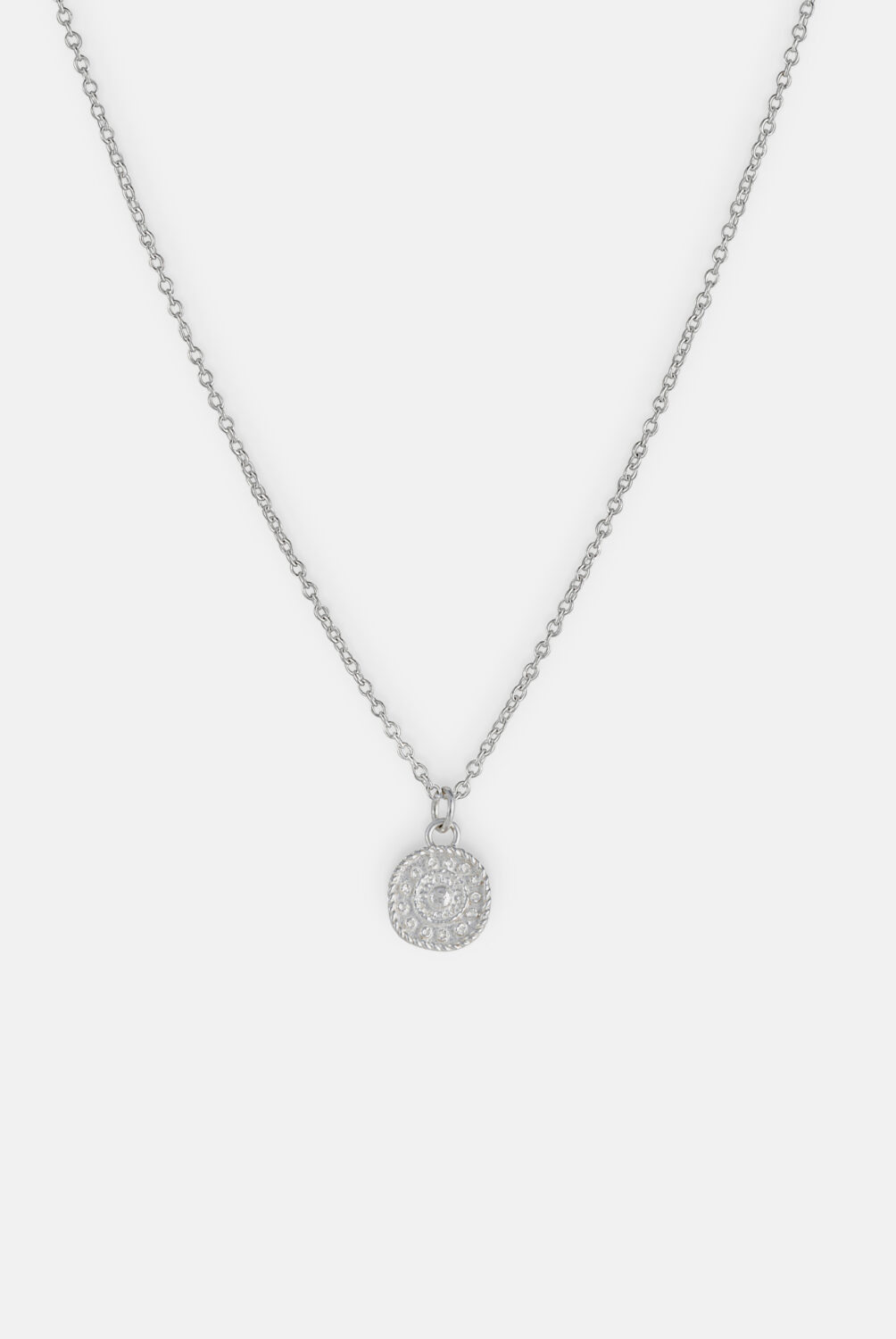 Silver Antique Coin Necklace • One & Eight Jewellery