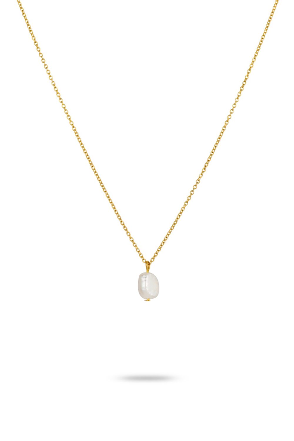 Gold Pearl Necklace • One & Eight Jewellery